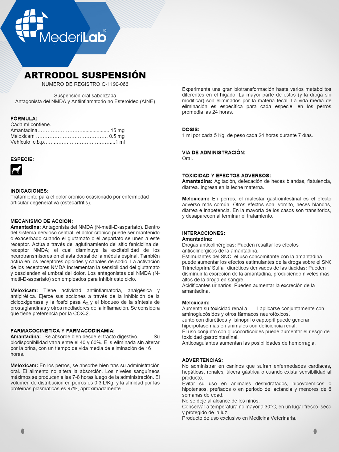 ARTRODOL - MEDERILAB – Franz Haus