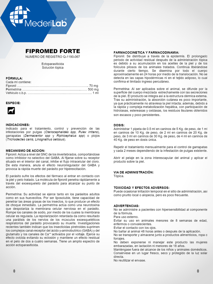 FIPROMED FORTE - MEDERILAB – Franz Haus