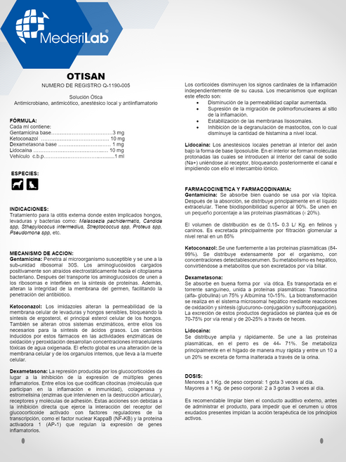 OTISAN SOLUCIÓN ÓTICA - MEDERILAB – Franz Haus